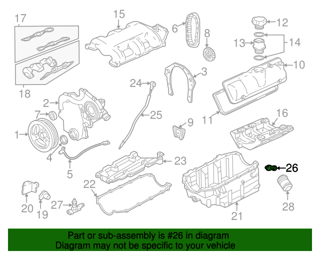 Oil Pressure Sending Unit - GM (12635954) | GMPartsDirect.com