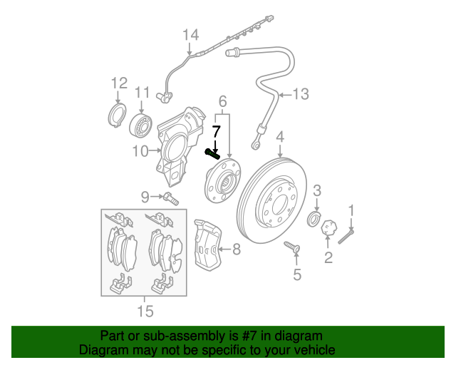 52712-25000 - Wheel Bolt 2004-2010 Kia | Kia.Parts Store