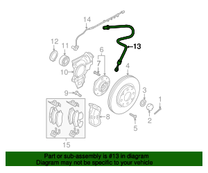 2004-2009 Kia | Flex Hose | 58730-2F001-DS | Kia Auto Parts