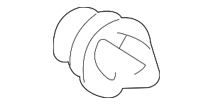 Lexus OEM Rocker Molding Clip Part# 75867-AA010 | OEM Vehicle Parts