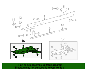 2013-2021 Lexus Under Cover 58165-30110 | OEM Parts Online