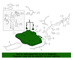 77001-06360 - Fuel Tank 2020-2024 Toyota | AutoNation Parts