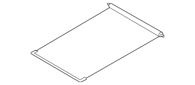 91250-5AA1A - Cover Shade - 2015-2024 Nissan Murano | Nissan OEM Parts ...