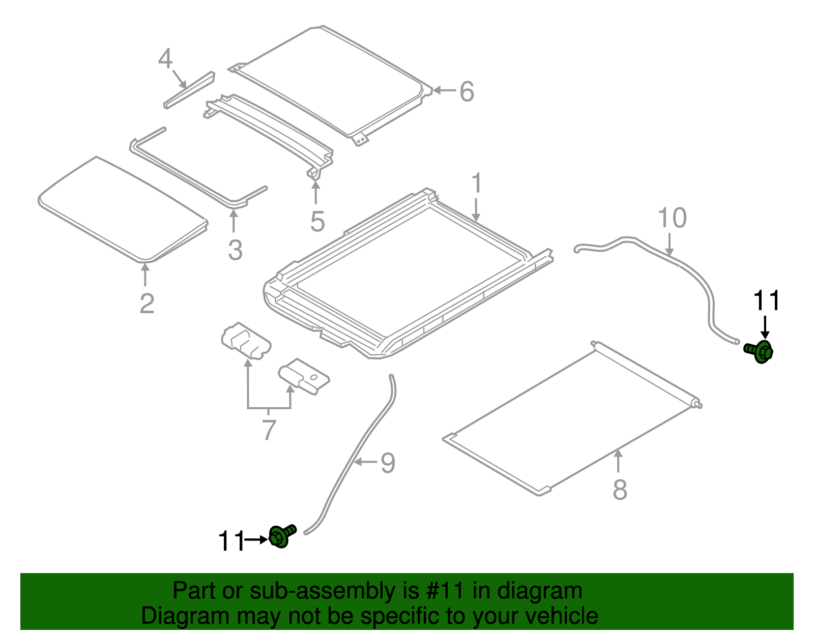 2013-2025 Nissan Drain Hose Plug 74816-JU40B | Nissan AutoNation Parts