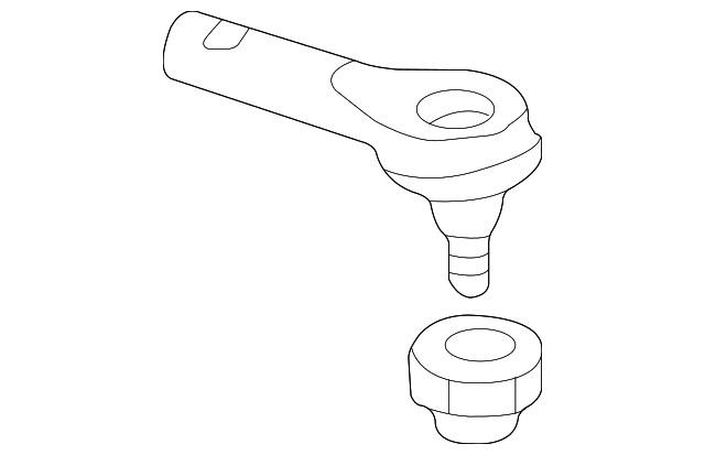 53540-S0X-A02 - End, Tie Rod - 1999-2004 Honda Odyssey | Honda Factory ...