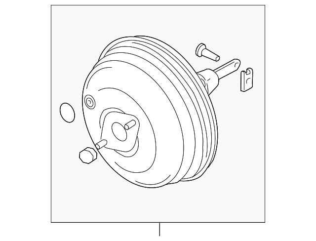 Genuine OEM Booster Assembly Part# SJJ500090 Fits 2005-2009 Land Rover ...