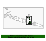 1999-2024 Ford Universal Joint BC3Z-4635-B | Varsity Ford