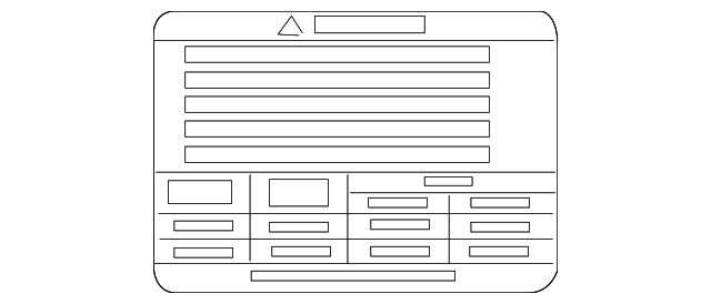 97699-2J100 - AC Label 2009 Kia Borrego | Kia.Parts Store