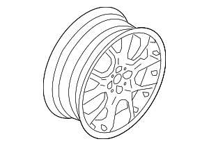 2007-2015 Mini Cooper Wheel, Alloy 36-11-6-775-686 | Mini Parts Direct