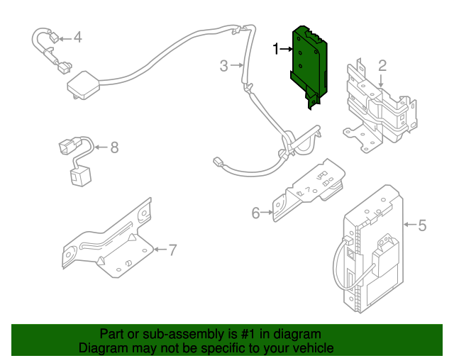 28275-5ZA2A - Module 2017 Nissan LEAF | Nissan Parts & Accessories Online