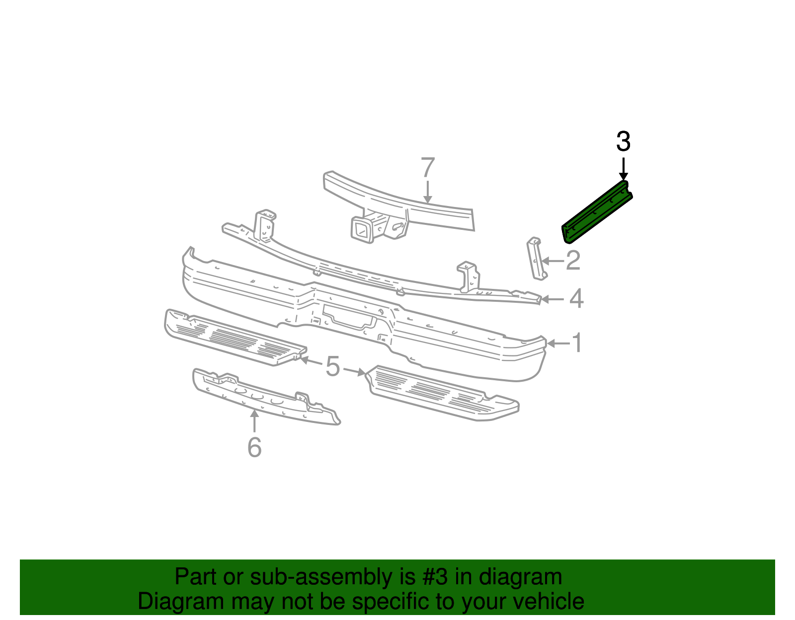 1999-2016 Ford OEM NEW 2007-16 Ford F250 F350 SD Inner Bumper Arm Mount ...