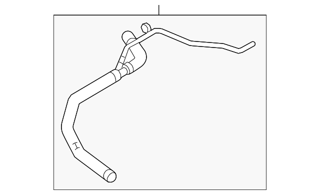 Genuine OEM Ford Part - Upper Hose DB5Z-8260-D | Genuine OEM Ford Parts ...