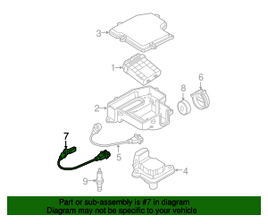 2000-2005 Volkswagen Passat Engine Crankshaft Position Sensor 071-957 ...