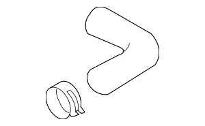 2005-2009 Hyundai Tucson Upper Hose 25411-2E101 | OEM Parts Online
