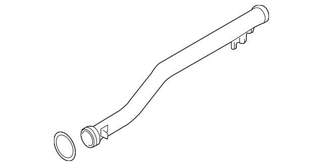 Genuine Water Pipe for 2005-2009 Hyundai | Part# 25460-23000 | Hyundai ...