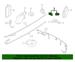 Genuine BMW 51-12-8-078-841 | Mount Kit | FREE Shipping on Most Orders ...