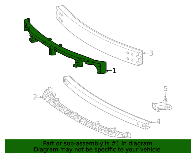 2021-2024 Toyota Sienna Upper Absorber 52611-08090 | Toyota Parts Center