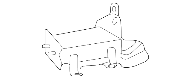 52102-08010 - Bumper Cover Reinforcement Bracket - 2021-2023 Toyota ...