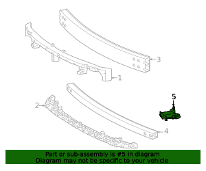 2021-2024 Toyota Sienna Mount Bracket 52103-08010 | Toyota Parts Center