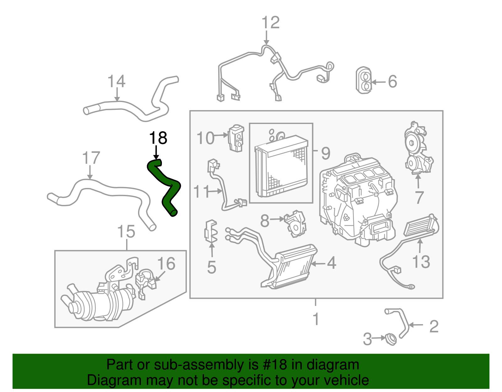 2007-2011 Toyota Camry Water Inlet Hose 87245-33570 | Toyota San Diego ...