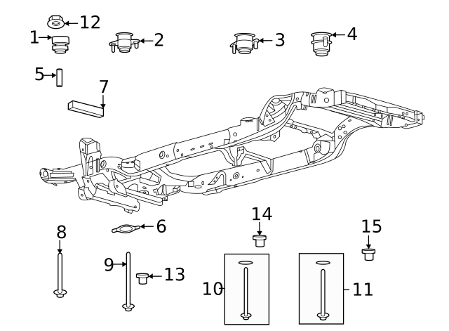 Genuine OEM Ford Part - Insulator Spacer AB3Z-9A589-A | Genuine OEM ...