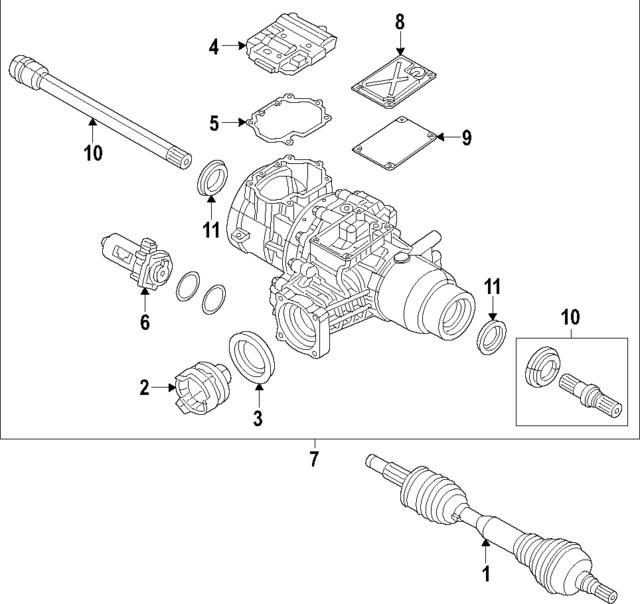 68321356AB - Axle Locker Actuator - 2014-2020 Jeep Cherokee | Mopar ...