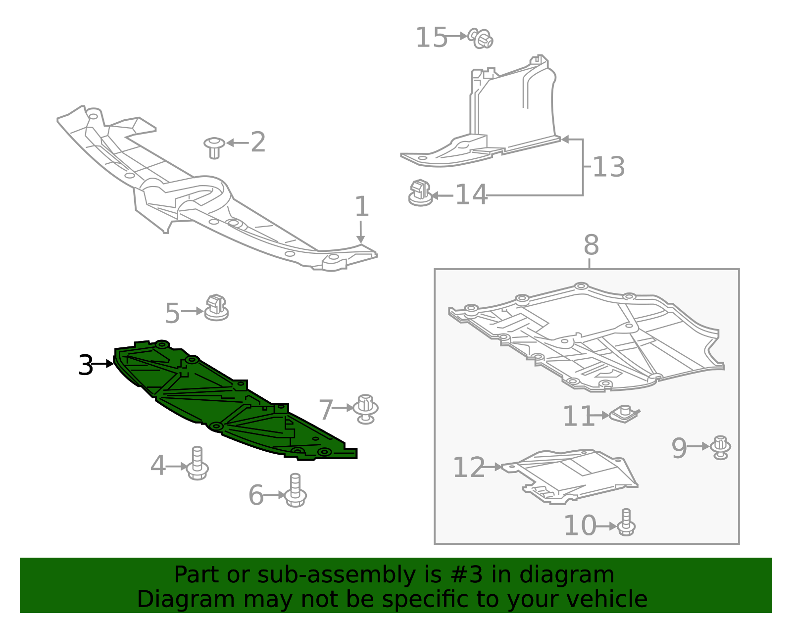 2020-2024 Toyota Corolla Under Cover 51451-02160 | OEM Parts Online
