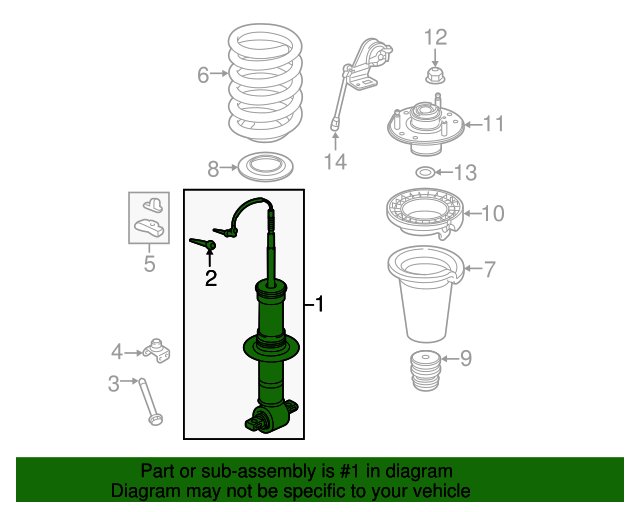 W (S)Absorber 84977478 | GMPartsNow