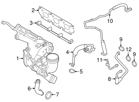 Turbocharger & Components for 2015 Mini Cooper | Mini Parts Direct