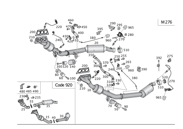 Lambda Sensor - Part #006-542-21-18 | Mercedes Parts Center