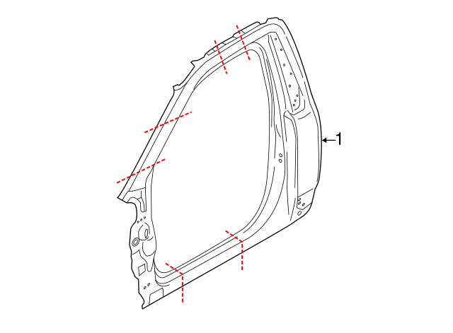 Genuine OEM Ford Part - Aperture Panel HC3Z-25211A10-C | Genuine OEM ...
