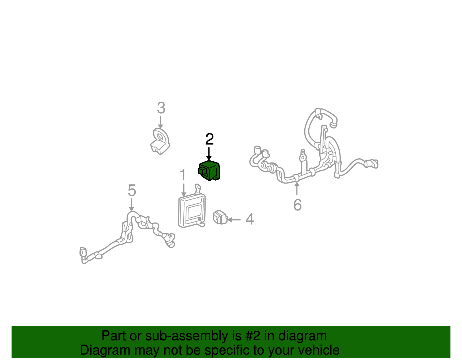2001-2010 Lexus Yaw Rate Sensor 89183-30060 | OEM Parts Online