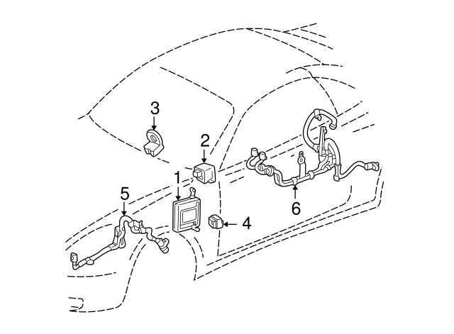 2001-2010 Lexus Yaw Rate Sensor 89183-30060 | OEM Parts Online