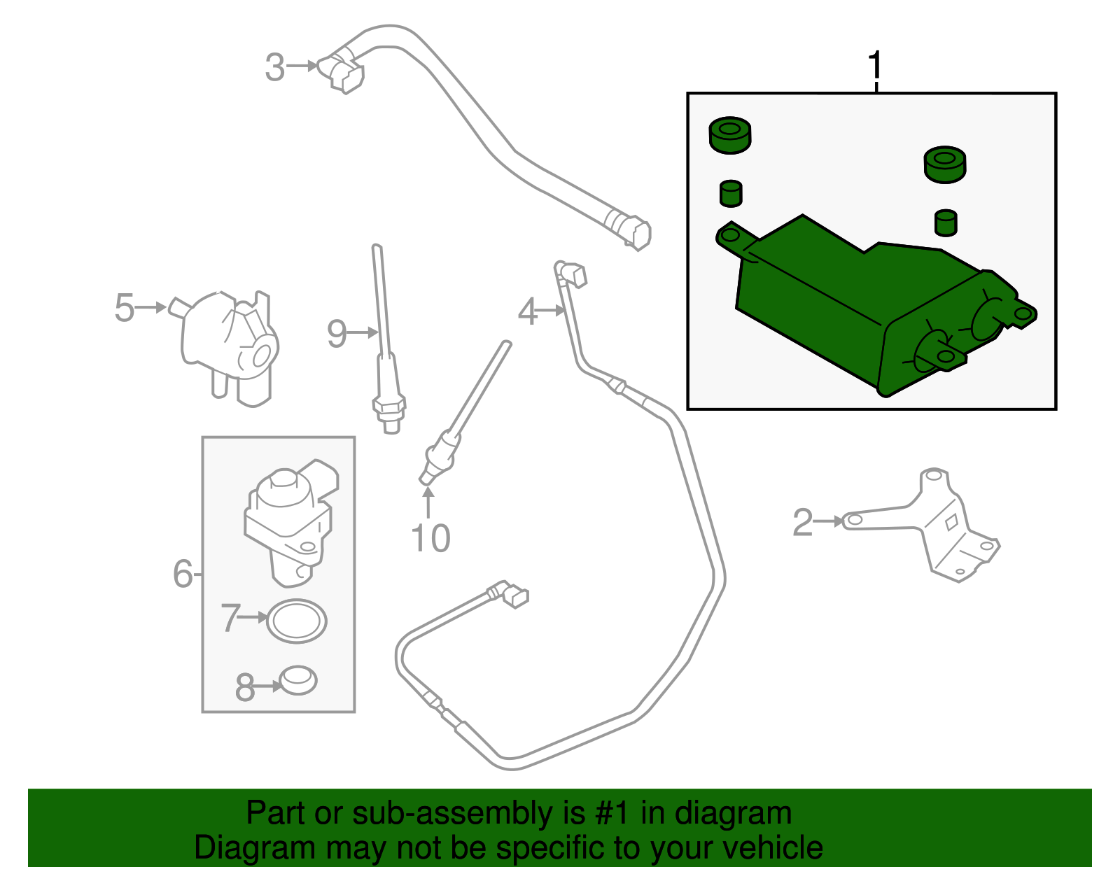 42035FJ010 - OEM NEW 2012-20 Subaru Forester Crosstrek BRZ Impreza ...