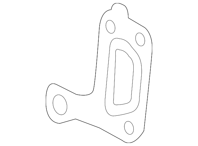 12641663 - Exhaust Gas Recirculation (EGR) Manifold Gasket 2016-2022 GM ...