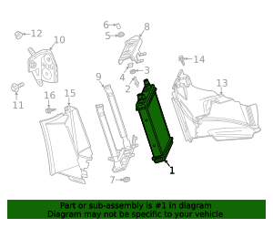 84577608 - Charge Air Cooler 2020-2023 Cadillac | AutoNationParts.com