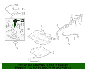 2019-2021 Lexus UX200 Fuel Gauge 77024-76040 | OEM Parts Online