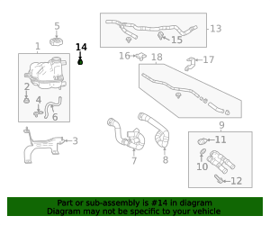 2019-2023 GM Multi-Purpose Clamp 19356358 GM | GMPartsDirect.com