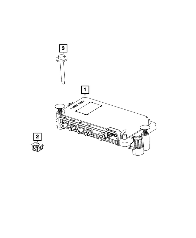 2011-2025 Mopar Hex Flange Head Bolt 6104378AA | Mopar eStore