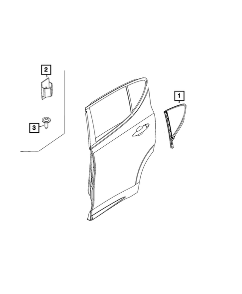 Glass and Interior Rearview Mirror for 2024 Dodge Hornet | Mopar eStore