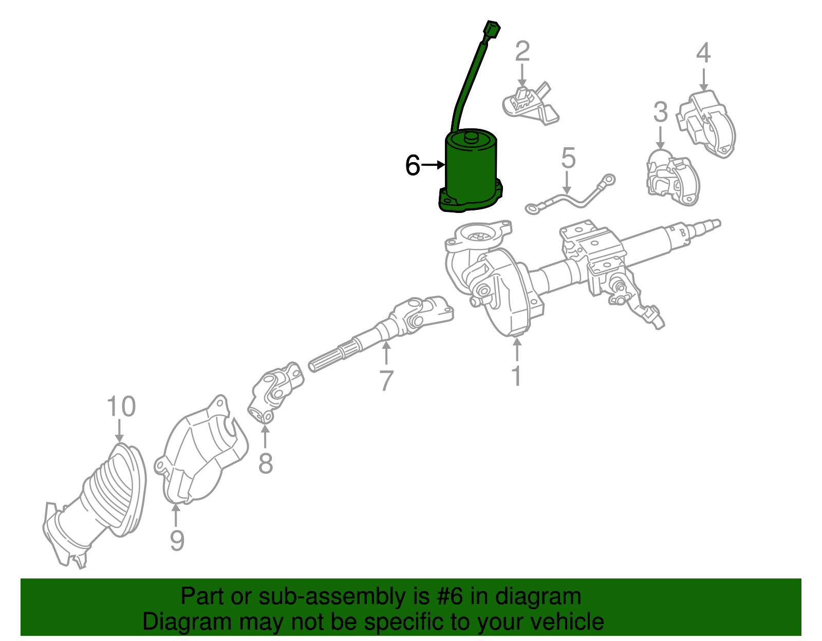 2017-2019 Toyota Prius C Motor Assembly 80960-52140 | Toyota Parts Center
