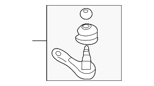 1987-2017 Mitsubishi Outer Tie Rod 48564W020P | OEM Parts Online
