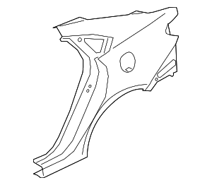 71503-M7C10 - Quarter Panel 2020-2024 Kia Forte | Kia.Parts Store