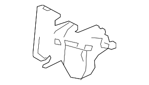 2018-2020 Volkswagen Atlas Bracket 3CN-807-483 | OEM Parts Online