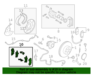2015-2021 Nissan Hardware Kit D4M80-3NA0A | Nissan Parts Plus