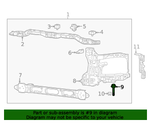 2014-2018 Ram Screw 68222835AA | TascaParts.com