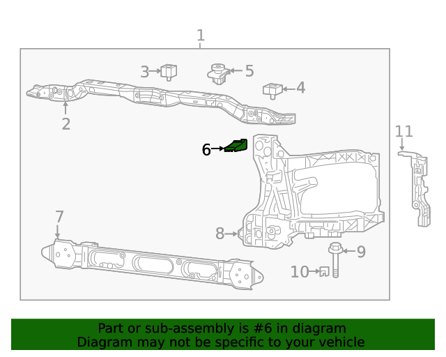 2014-2018 Ram Upper Tie Bar End Cap - Passenger Side (RH) 68217822AA ...