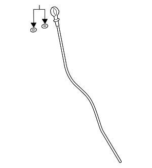 2021-2024 GM Engine Oil Dipstick 12698592 GM | GMPartsDirect.com