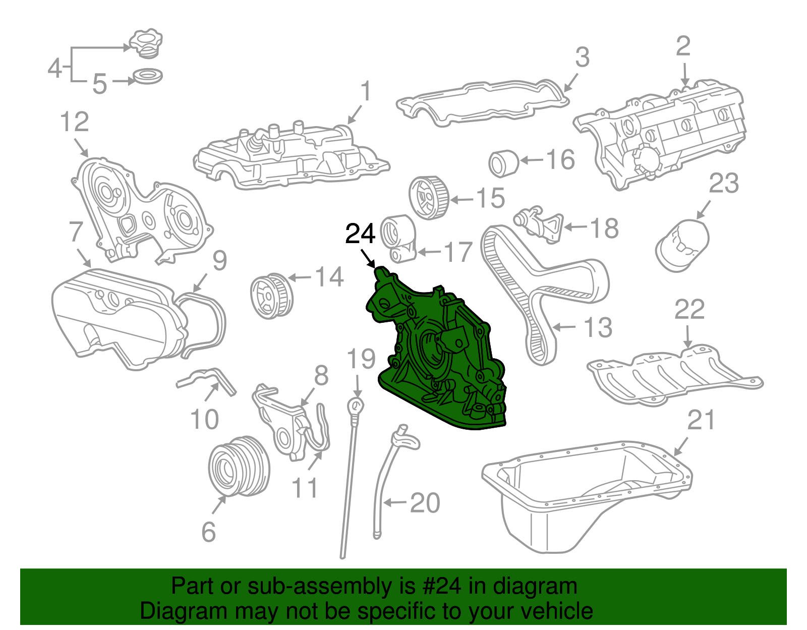 15100-62050 - Oil Pump 1995-2004 Toyota | Longo Toyota Parts