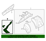 51690FL0309P - Apron Extension - 2018-2021 Subaru Crosstrek | World OEM ...